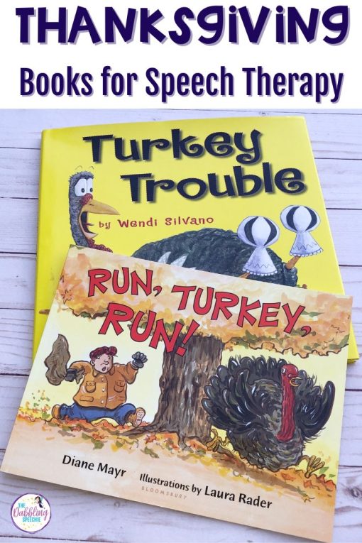 Easy & Fun Run Turkey Run Activities for Speech Therapy ...