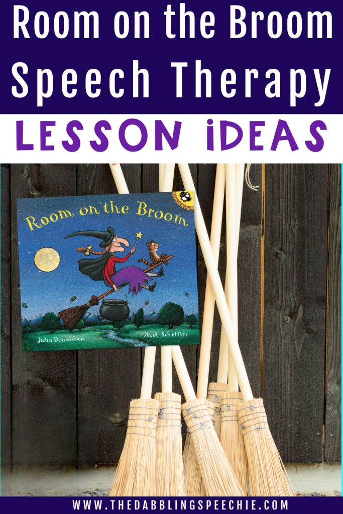Room on the Broom Speech Therapy Lesson Ideas - thedabblingspeechie