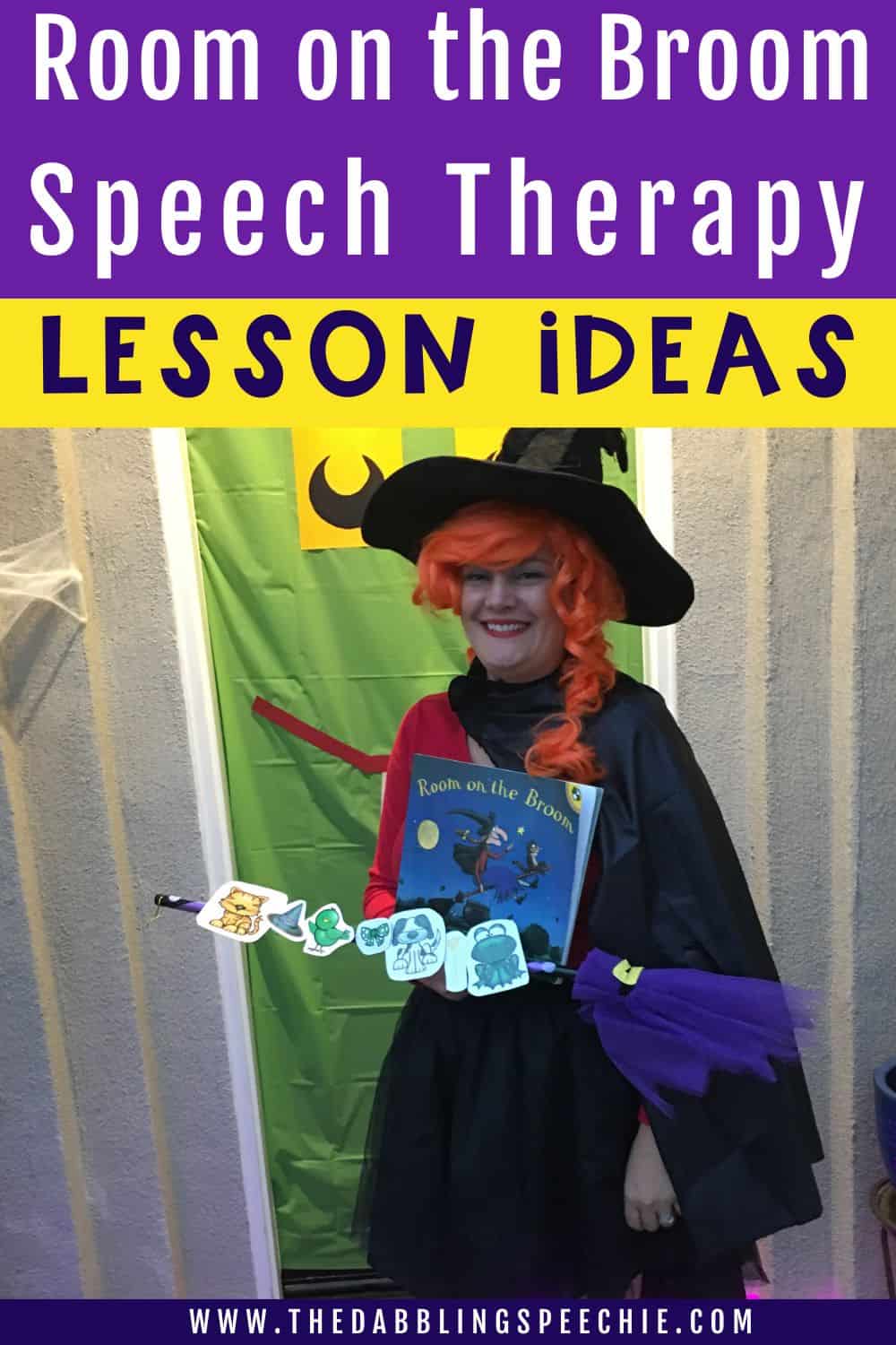 Room on the Broom Speech Therapy Lesson Ideas - thedabblingspeechie