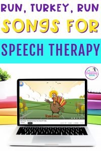 Easy & Fun Run Turkey Run Activities for Speech Therapy ...