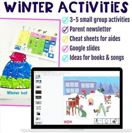 9 Easy Winter Speech and Language Activities With Crafts ...