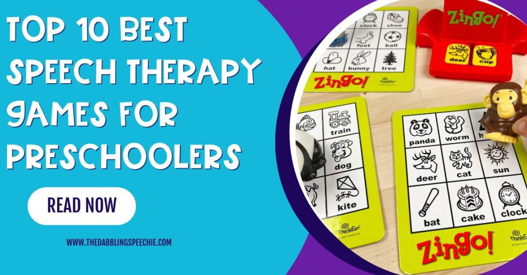 Top 10 Best Speech Therapy Games for Preschoolers
