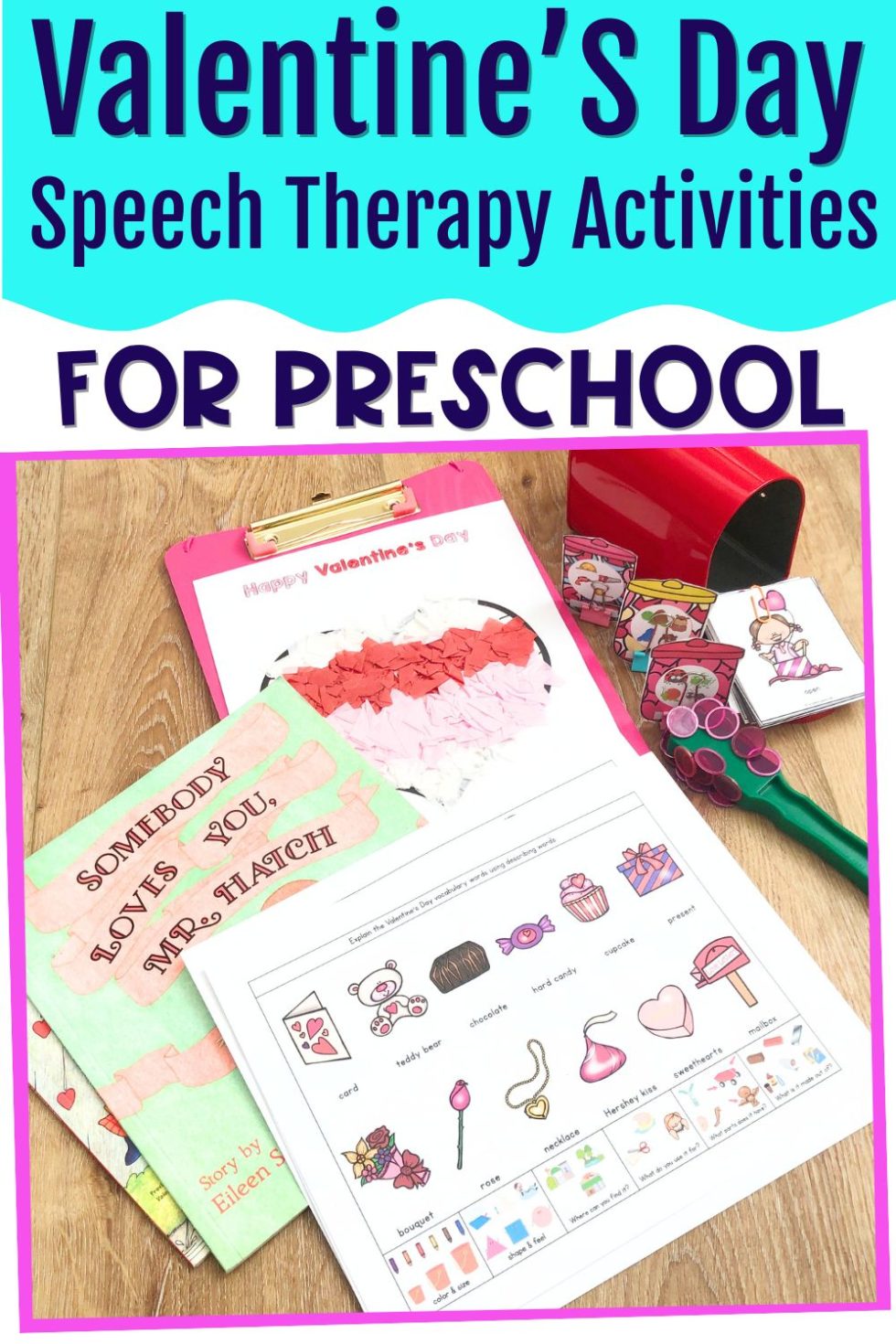 Inspiring Valentine's Day Speech Therapy Activities for Prek-Elementary ...
