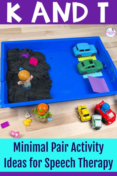 K and T Minimal Pairs: Fun and Practical Activitities for Speech ...