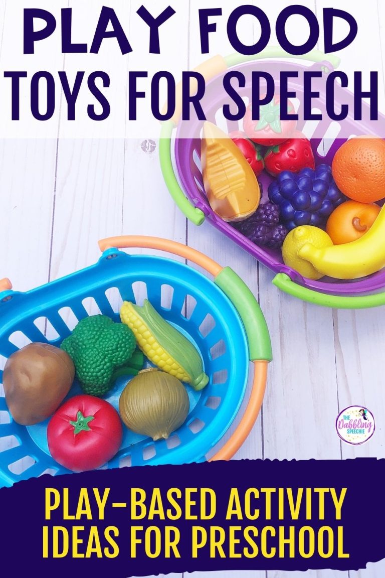 20+ Play-Based Speech Therapy Ideas for Preschool and Elementary ...