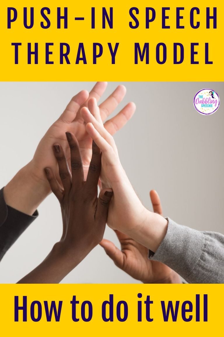 Tackling Push-In Services for Speech Therapy How-To Guide for Effective ...