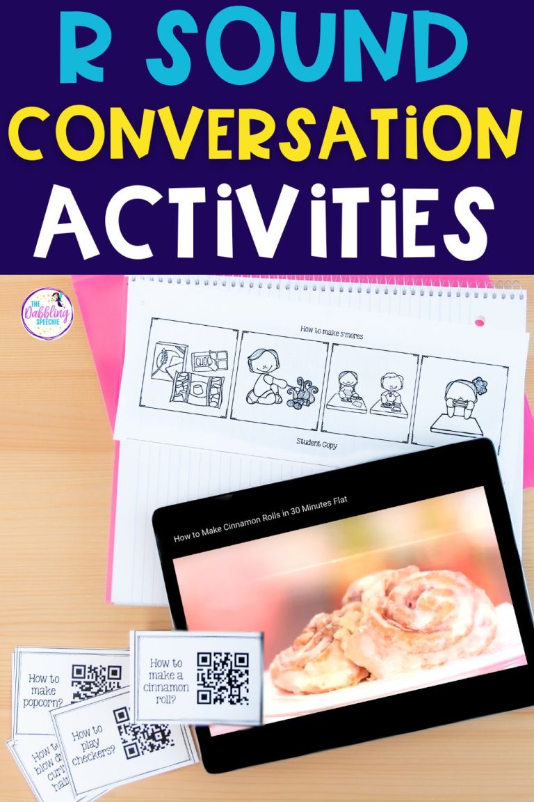 20+ Helpful R Sound Speech Therapy Activities Kids Won't Complain About ...