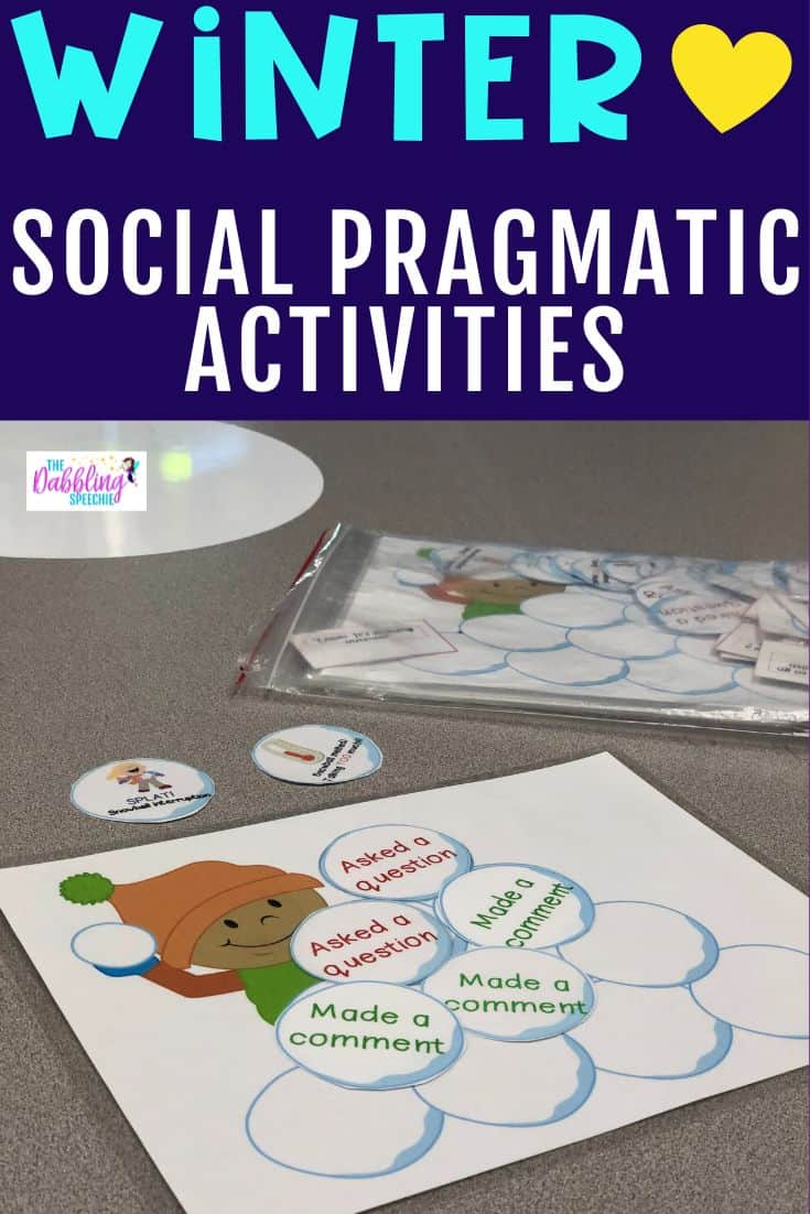 10+ Engaging Winter Activities Speech Therapy ideas Your Middle School ...