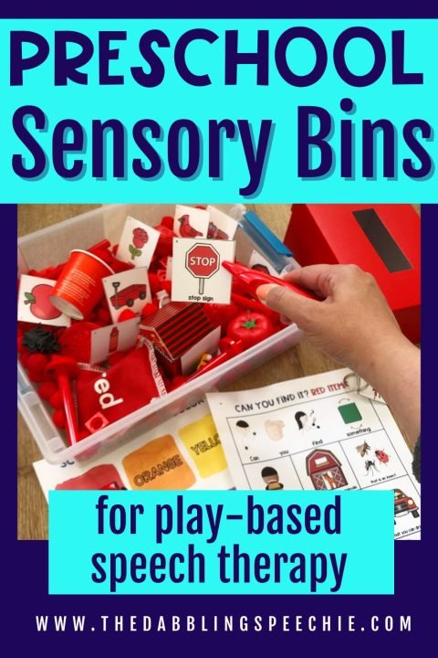 30+ Dynamic Preschool Sensory Bins for Hands-On Speech Therapy ...
