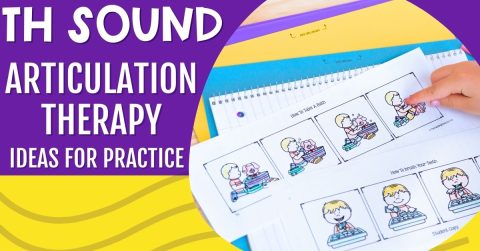 20+ Inspiring TH Sound Speech Therapy Articulation Activities To Help ...