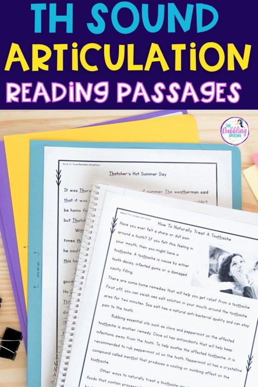 20+ Inspiring TH Sound Speech Therapy Articulation Activities To Help ...