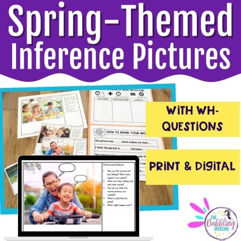 Creative and Easy Spring Speech Therapy Activities for Preschool to ...