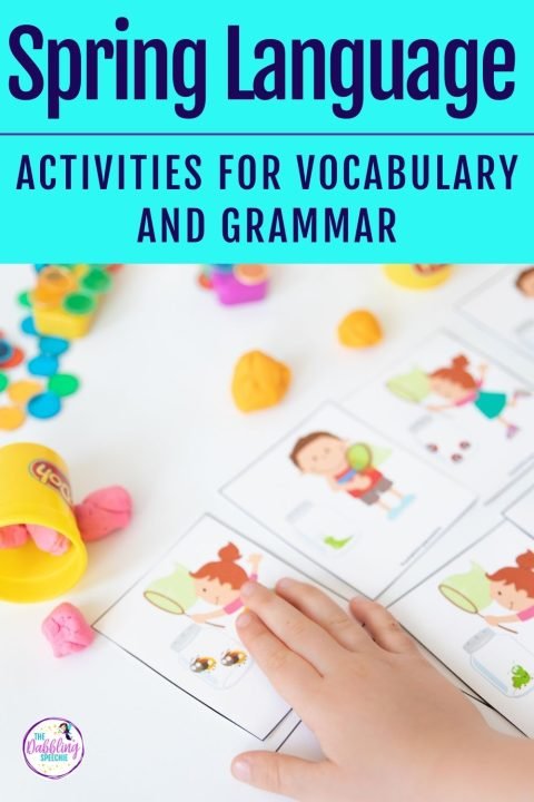 11 Spring Language Activities for Speech Therapy (Low-Prep + Mixed ...