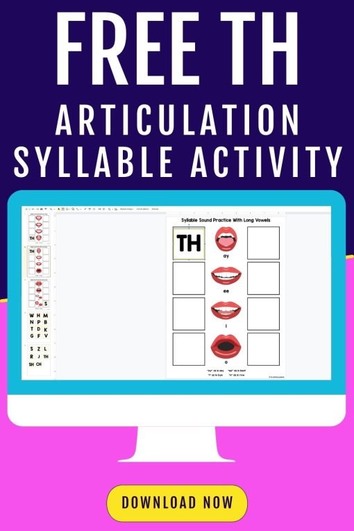 20+ Inspiring TH Sound Speech Therapy Articulation Activities To Help ...