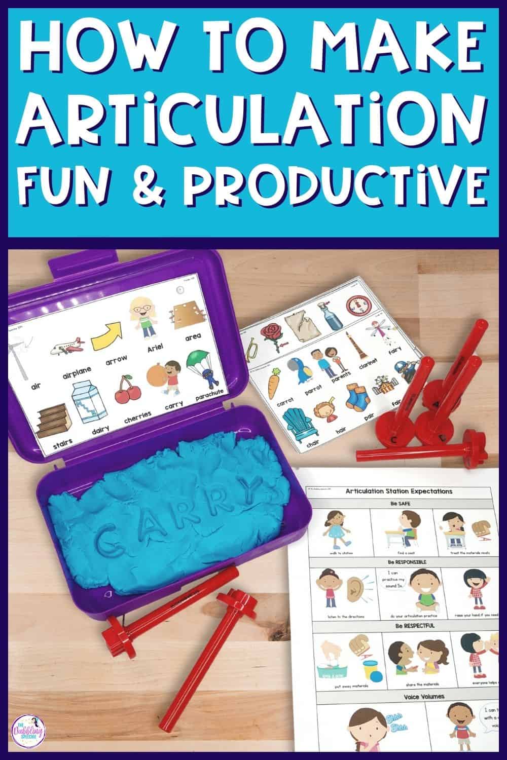 9 Effective Ways on How to Make Articulation Therapy Fun! - thedabblingspeechie