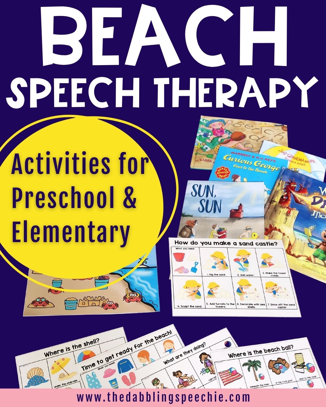 10 Engaging Summer Speech Therapy Themes To Help You Plan for ESY ...