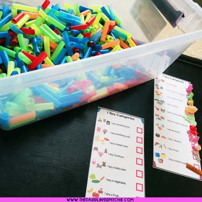 How to Teach Categories To Build Vocabulary - thedabblingspeechie