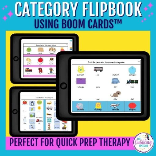 How to Teach Categories To Build Vocabulary - thedabblingspeechie