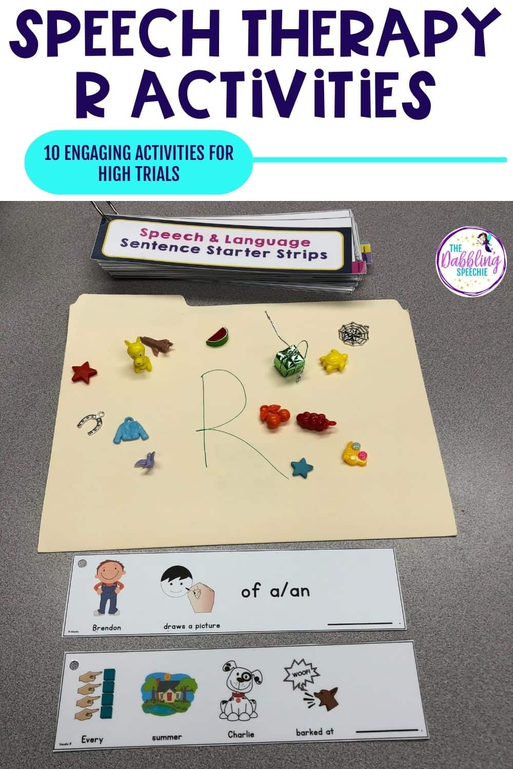 10 Engaging Speech Therapy R Activities For High Trials ...