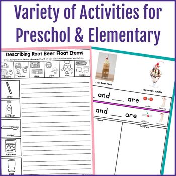 End of the Year Speech Therapy Activities Root Beer Floats W/ Awards ...