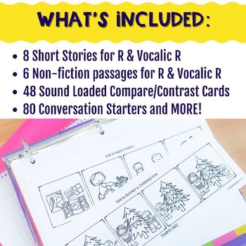 R Articulation & Vocalic R Articulation Carryover Activities Speech ...