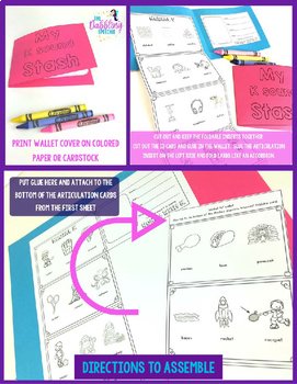 Articulation Crafts for Speech Therapy R, L, S + R-Blends, L-Blends, S ...