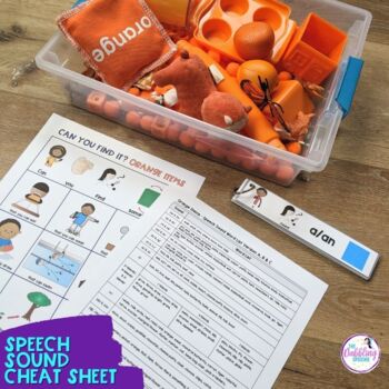 Learning Colors Preschool Sensory Bin for Teaching the Color Orange ...