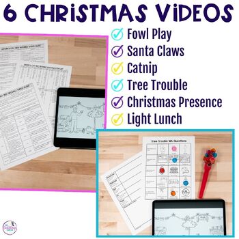 Christmas Speech Therapy Simon's Cat Cheat Sheets Articulation, Wh ...