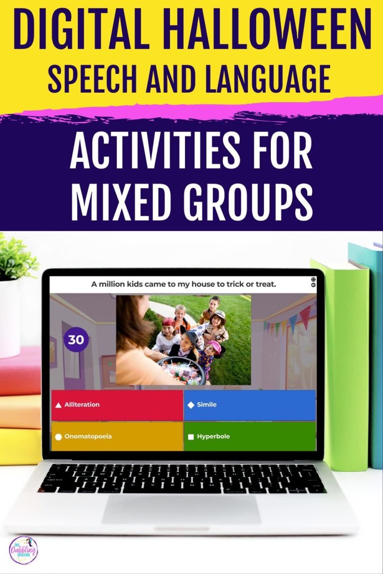 10+ Fun and Engaging Halloween Speech and Language Activities for Mixed ...