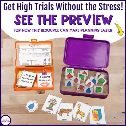 J Articulation Flashcards for Speech Therapy W/ Real Photos & 10 Games ...