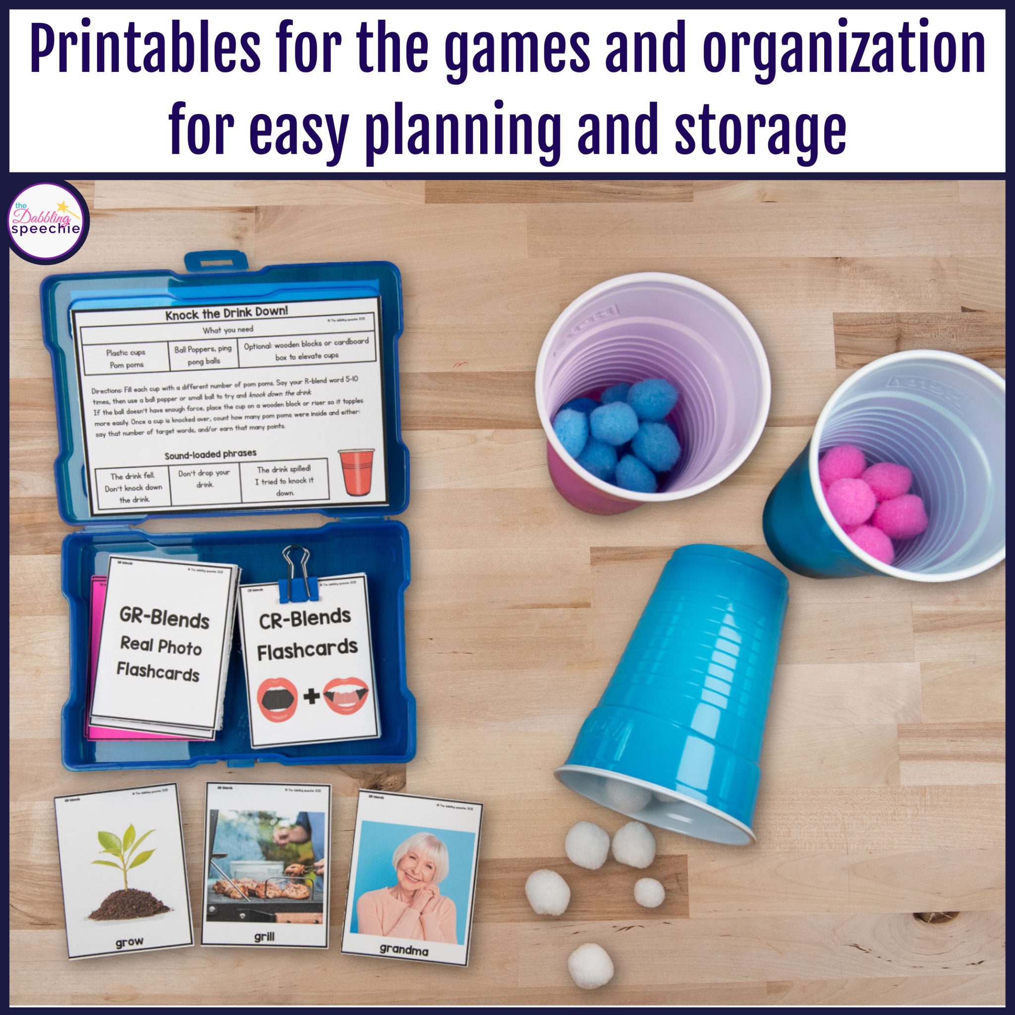 R-Blends Articulation Flashcards Activities and Games for Speech ...