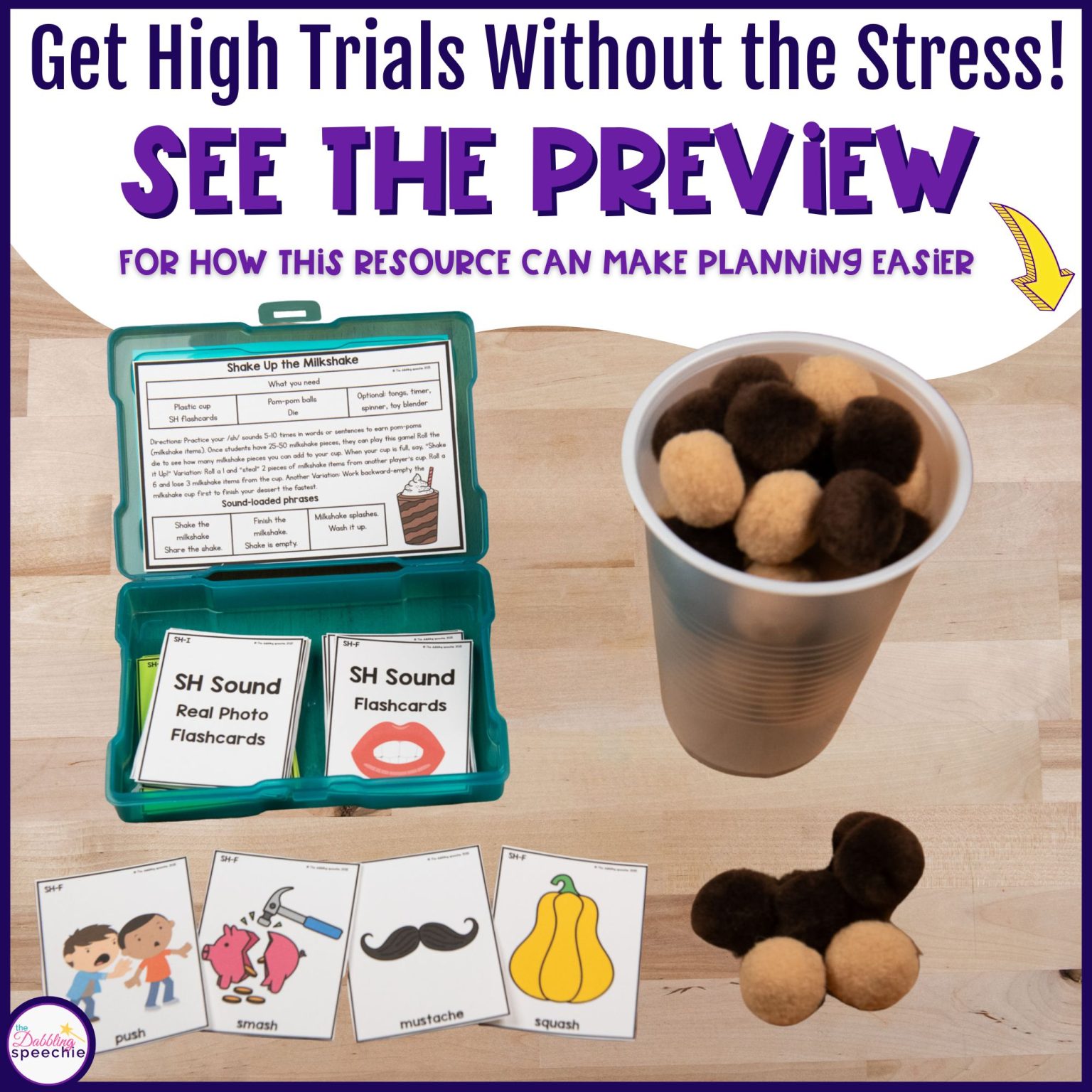 SH Articulation Flashcards for Speech Therapy W/ Real Photos 10 Games ...