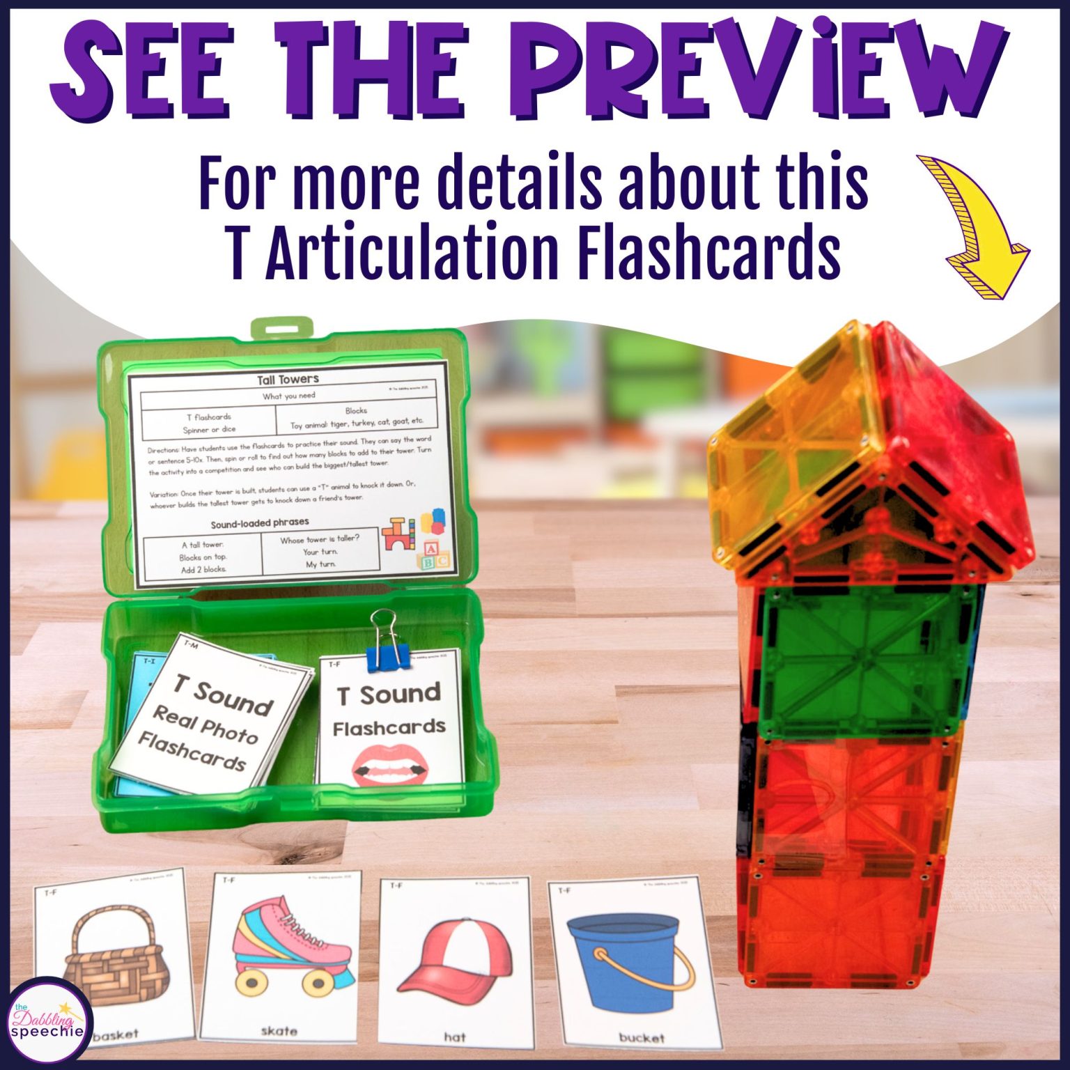 T Articulation Flashcards Speech Therapy Games & Activities Initial ...