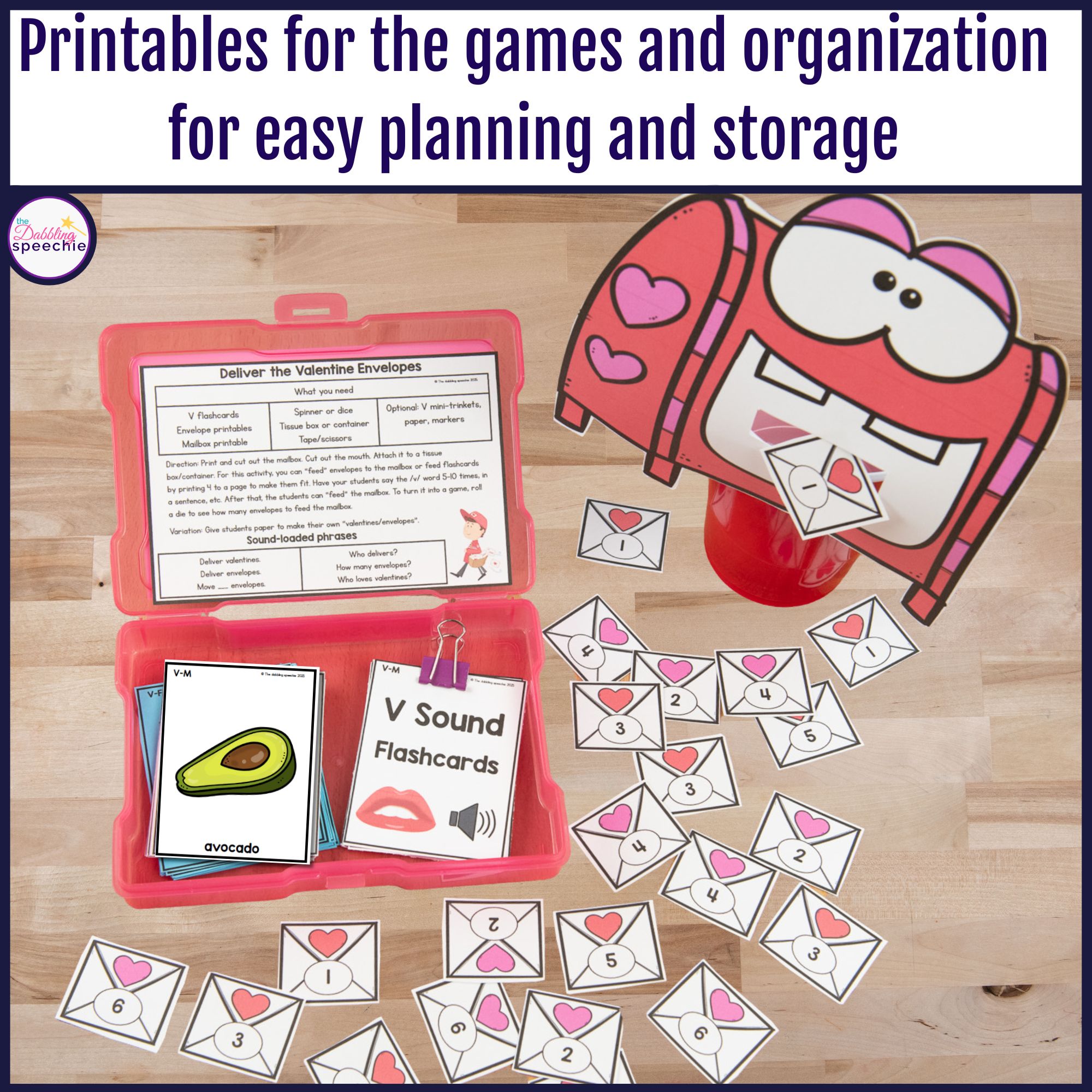 V Articulation Flashcards and Games Initial, Medial & Final V Sound ...