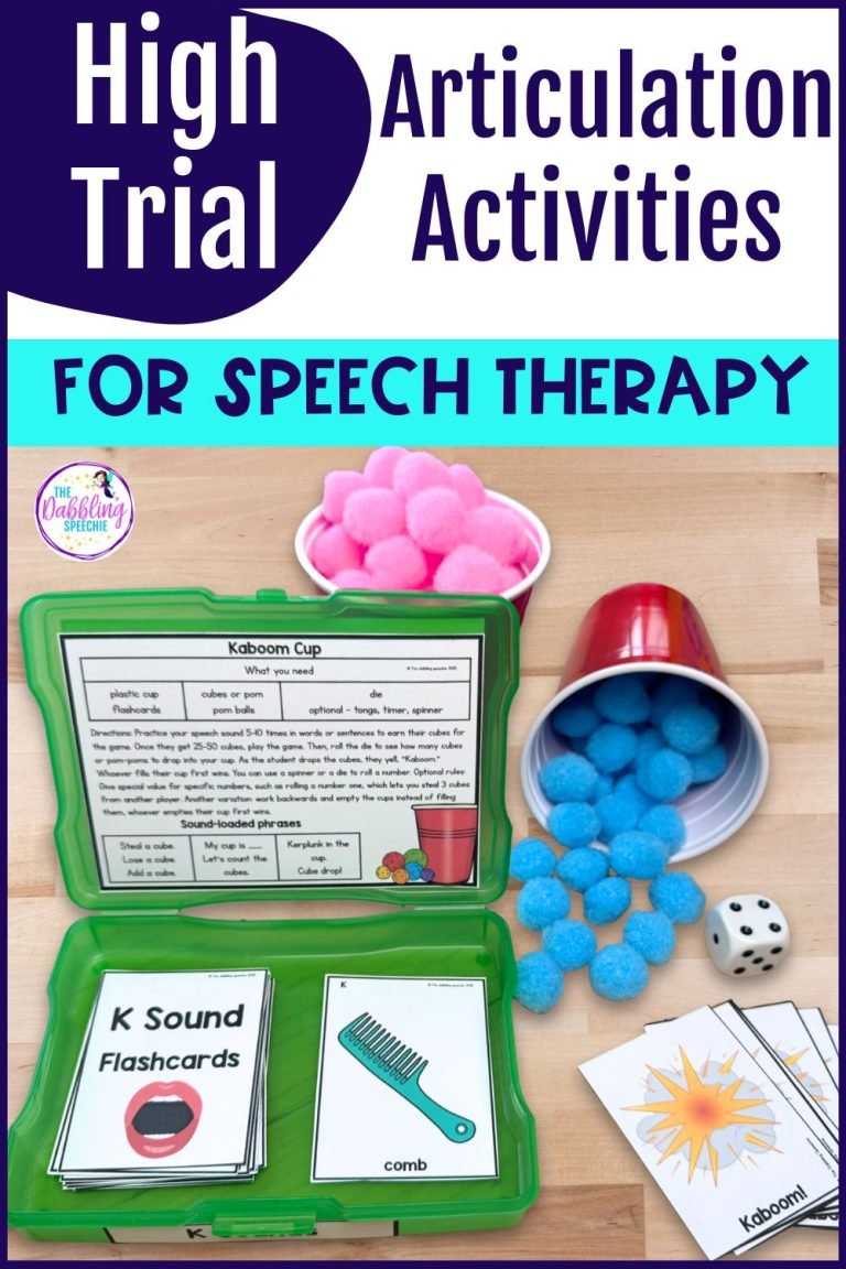 20+ Articulation Therapy Activities That Keep Students Engaged and ...