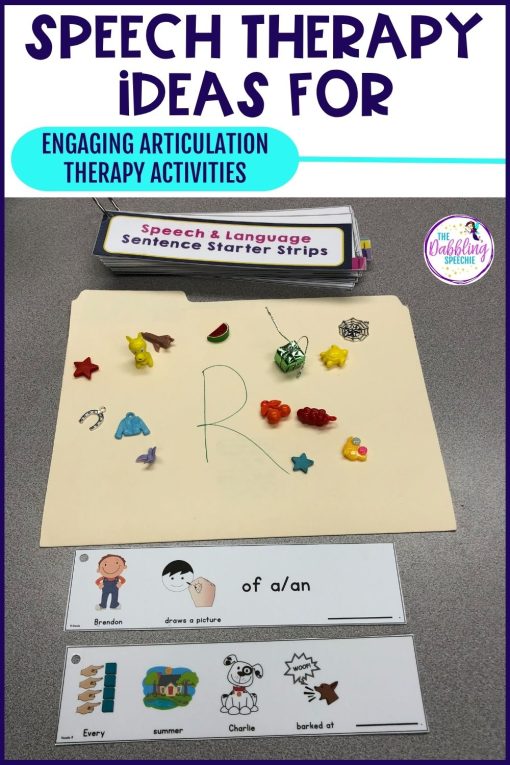 20+ Articulation Therapy Activities That Keep Students Engaged and ...