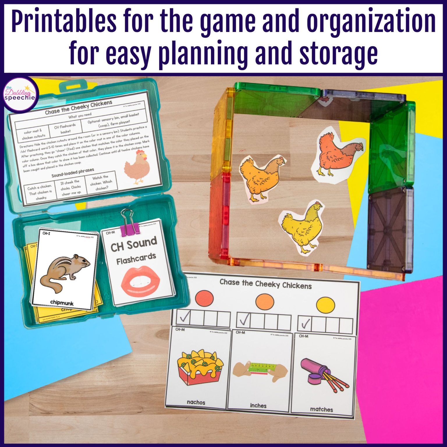 CH Articulation Flashcards for Speech Therapy W/ Real Photos & 10 Games ...
