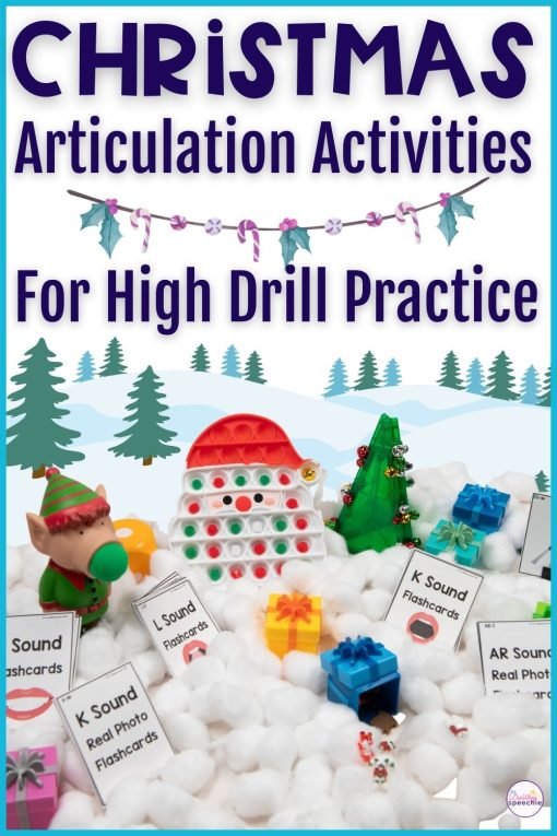 Christmas Activities for Speech Therapy: Festive Articulation Ideas for ...