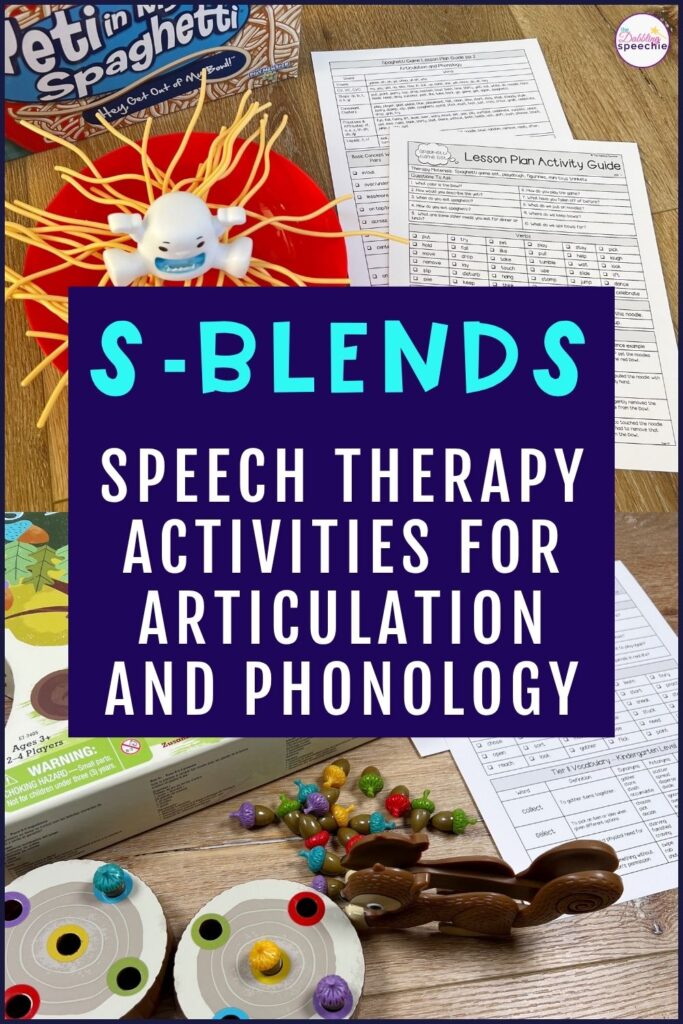 S Blends Articulation in Speech Therapy: From Isolation to Conversation ...